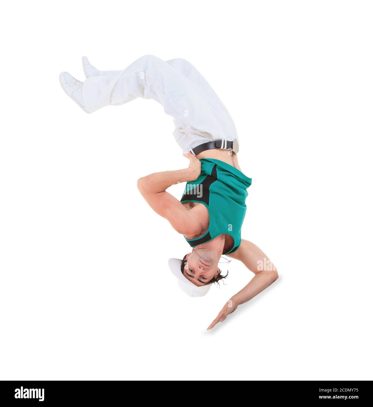 Teenager dancing break dance in action Stock Photo - Alamy