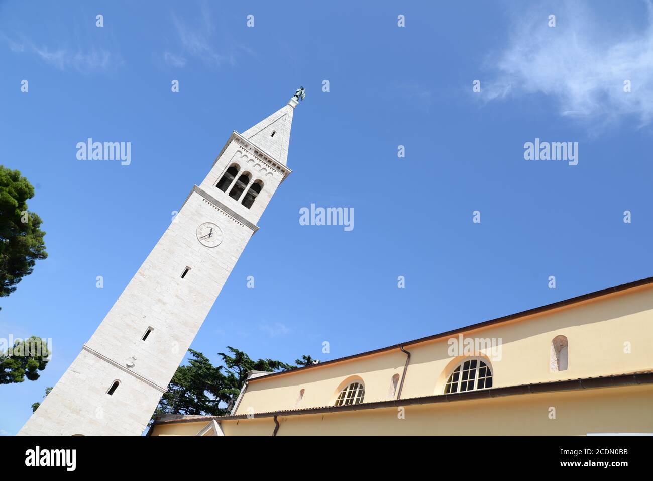 Church in Novigrad, Istria,Croatia Stock Photo - Alamy