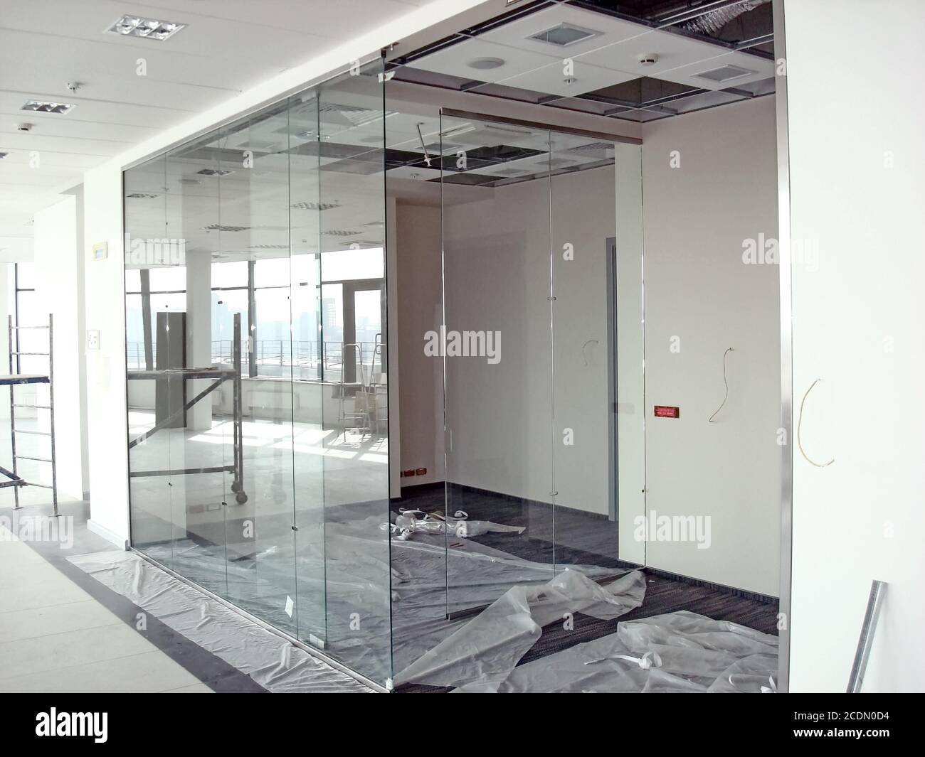 Building Finishing Work Stock Photo - Alamy