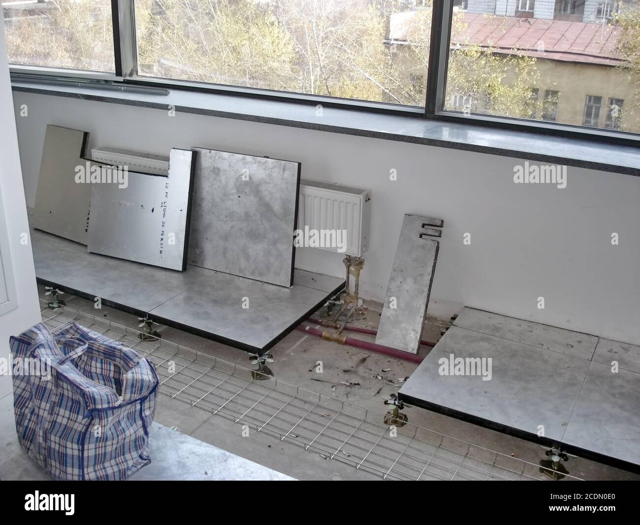 Building Finishing Work Stock Photo - Alamy