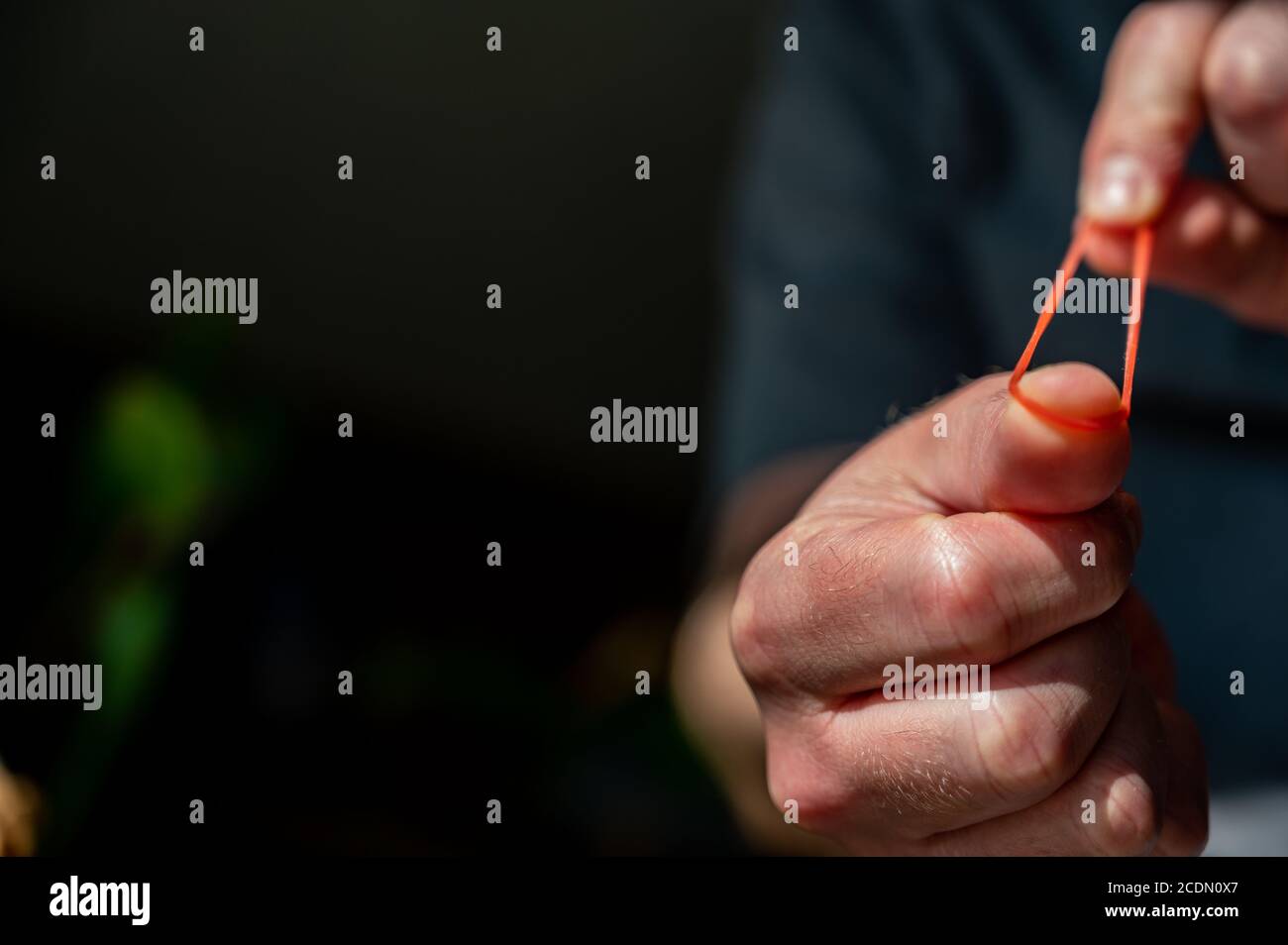 Hand letting go hi-res stock photography and images - Alamy