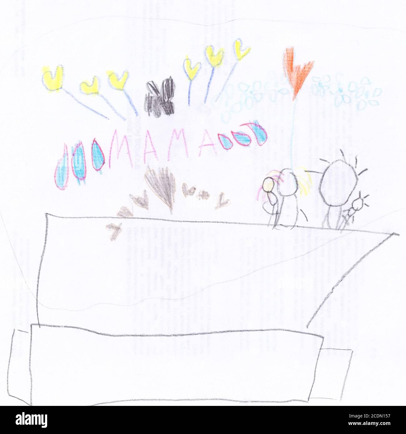 Children sketch hi-res stock photography and images - Alamy