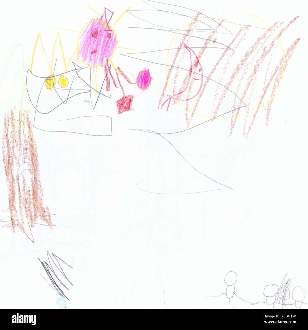 Sanguine drawing Cut Out Stock Images & Pictures - Alamy
