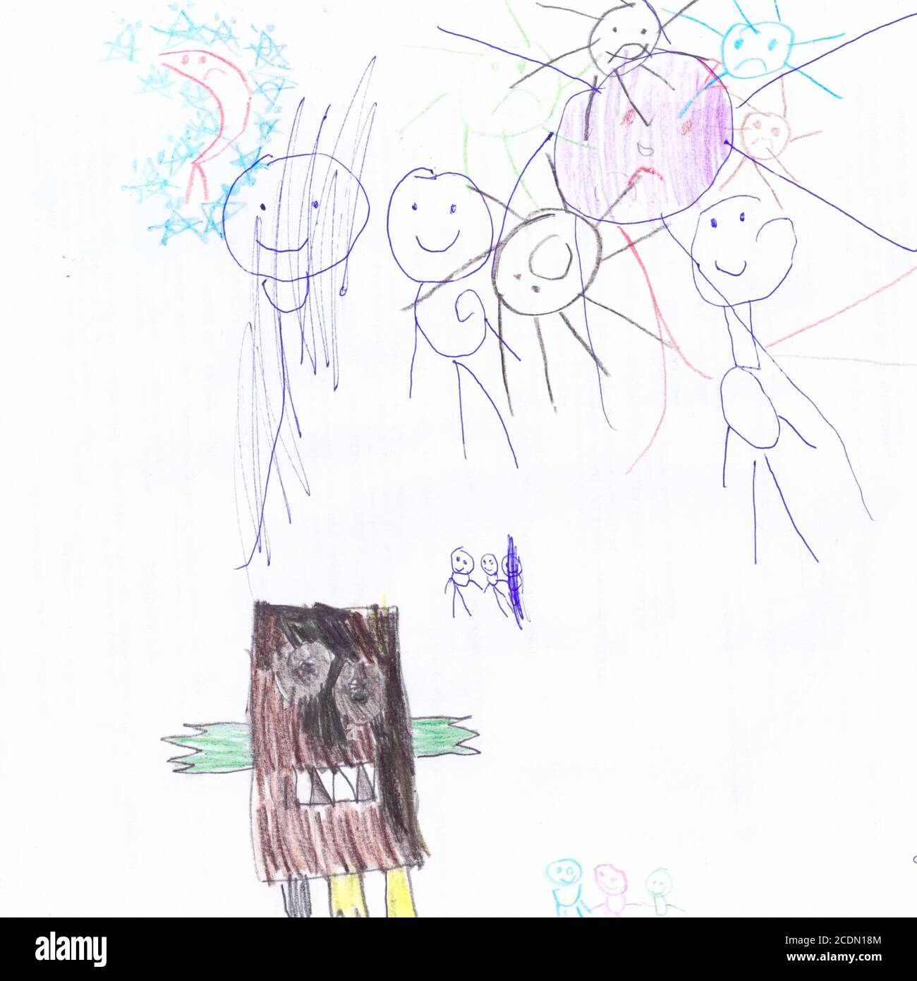 Sanguine drawing Cut Out Stock Images & Pictures - Alamy