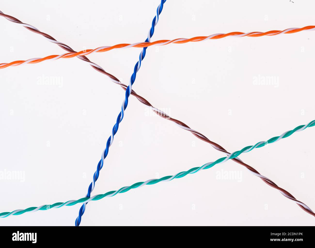 Twisted pair cable hi-res stock photography and images - Alamy