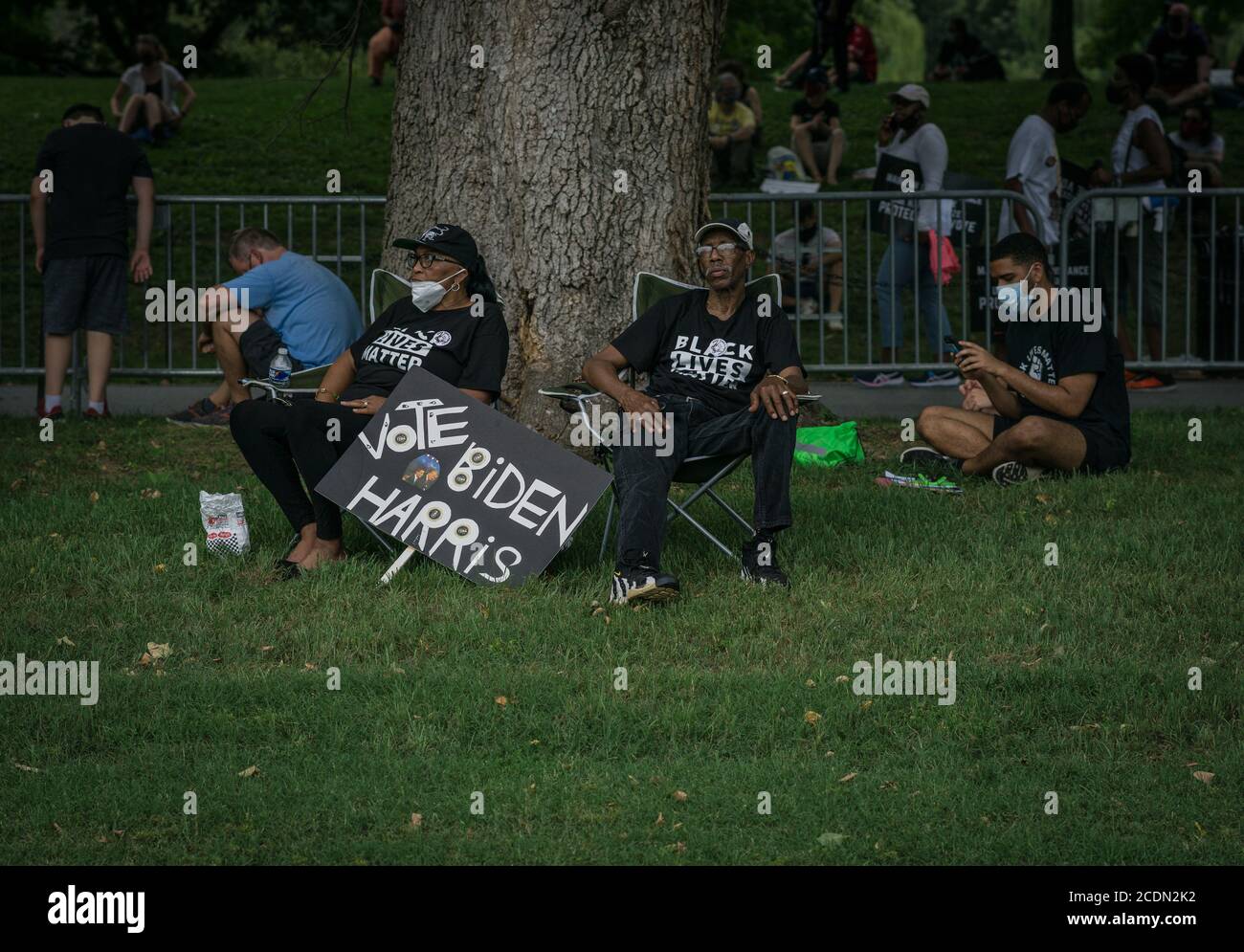 National Action Network held a commemorative march on the anniversary ...