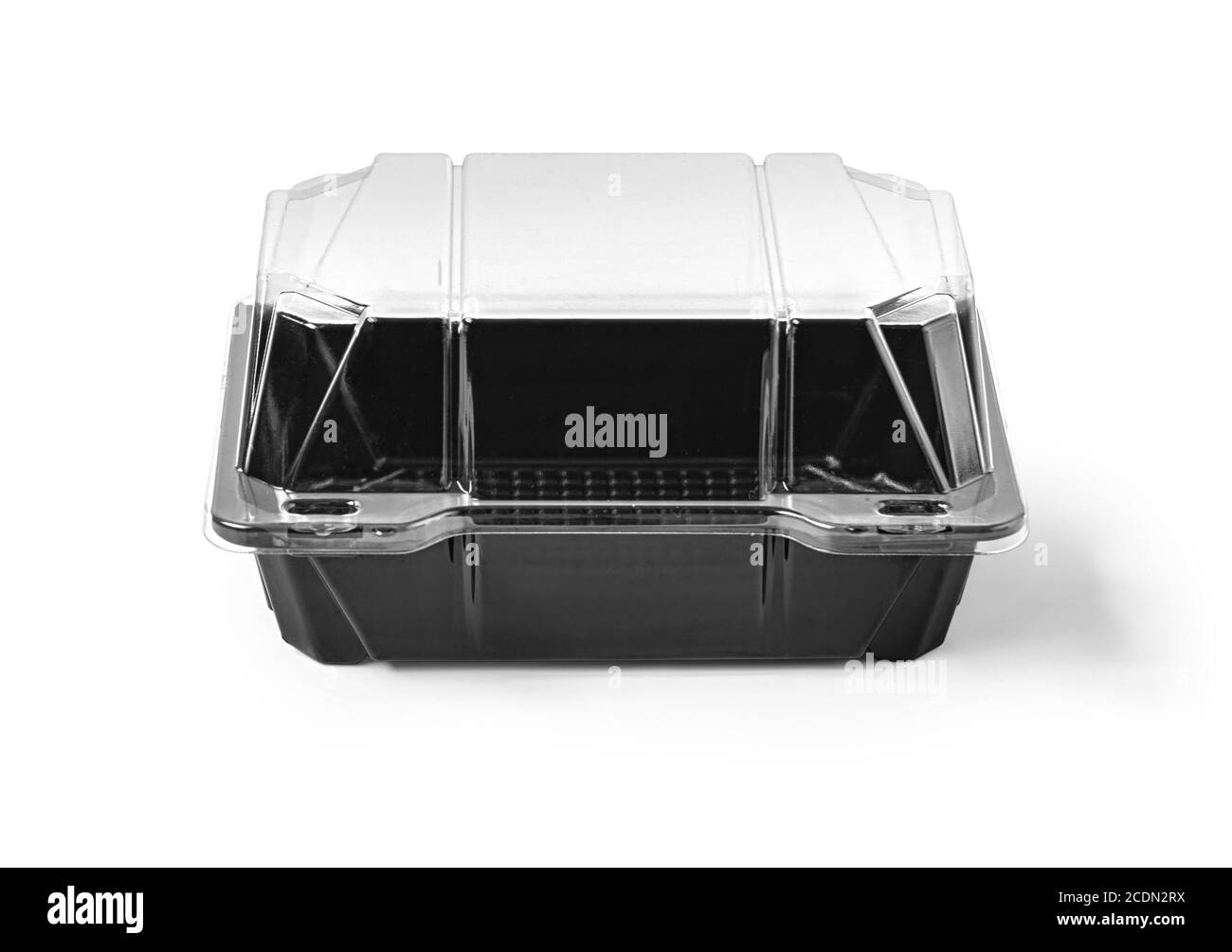 plastic container isolated on white with clipping path Stock Photo - Alamy