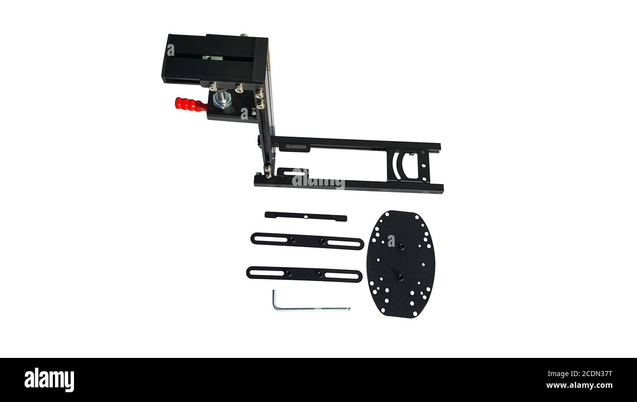 Machine parts isolated on white background with clipping path Stock ...