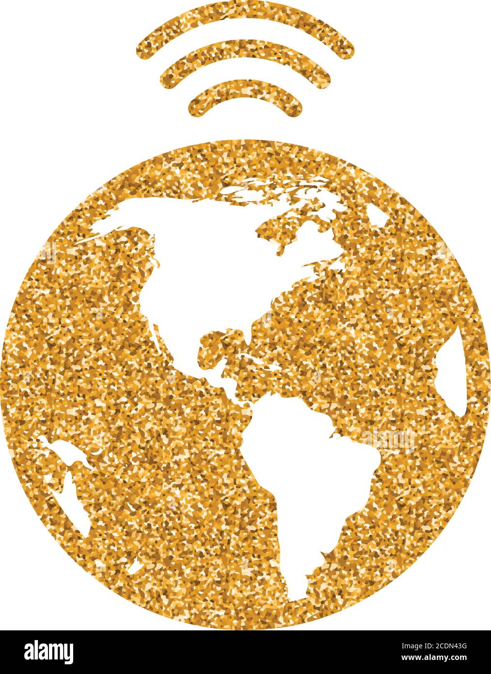 Gold Earth Vector Png