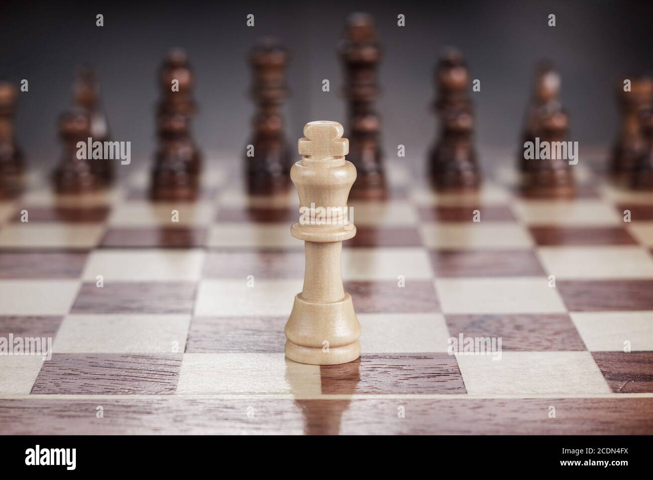 chess leadership concept on the chessboard Stock Photo - Alamy