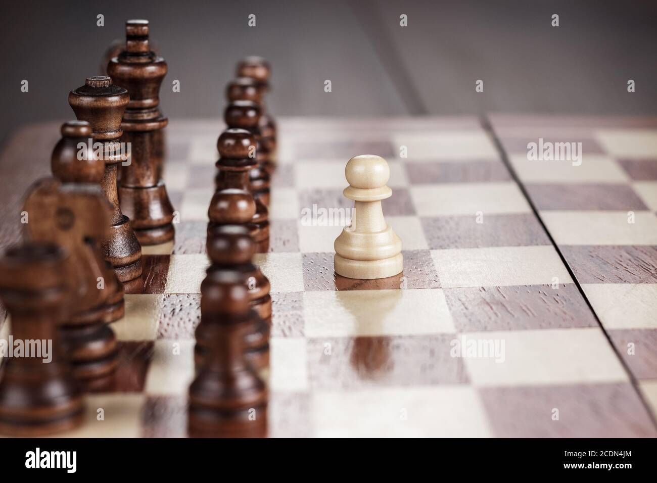 chess leadership concept on the chessboard Stock Photo - Alamy