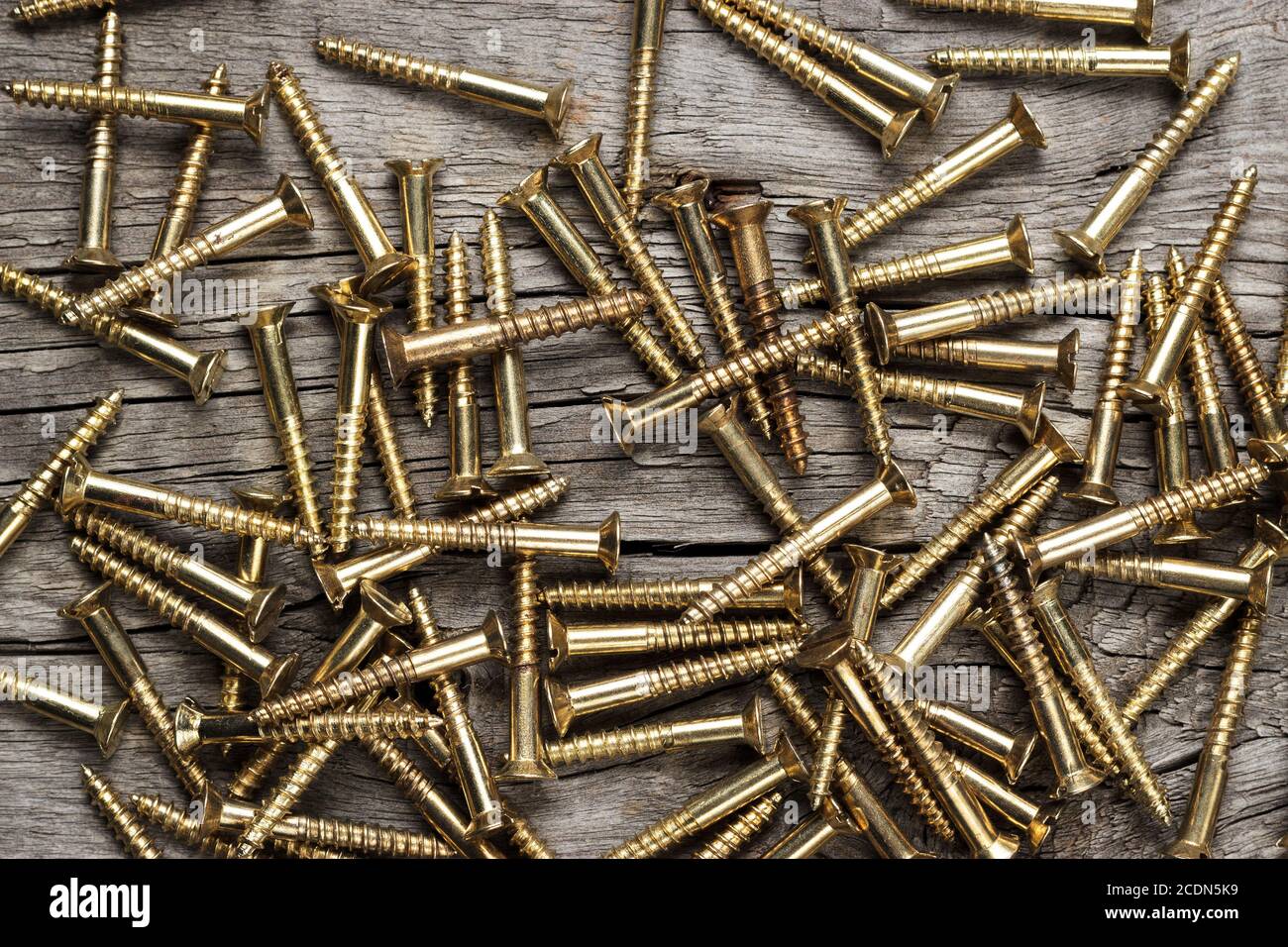 Wooden with screws hi-res stock photography and images - Alamy