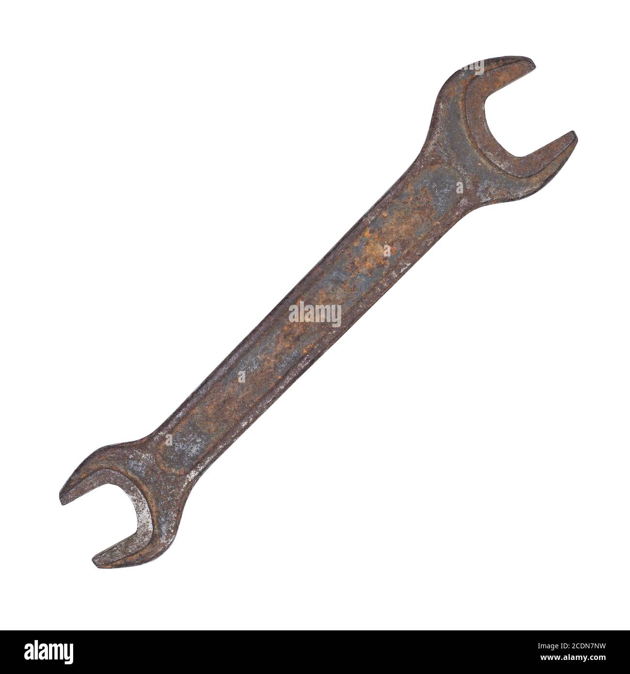 old rusty screw key isolated Stock Photo - Alamy