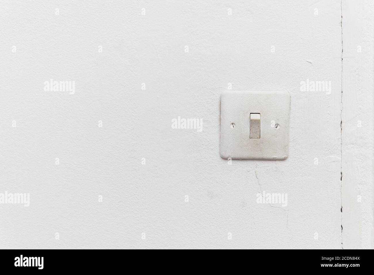 switch on the wall Stock Photo - Alamy