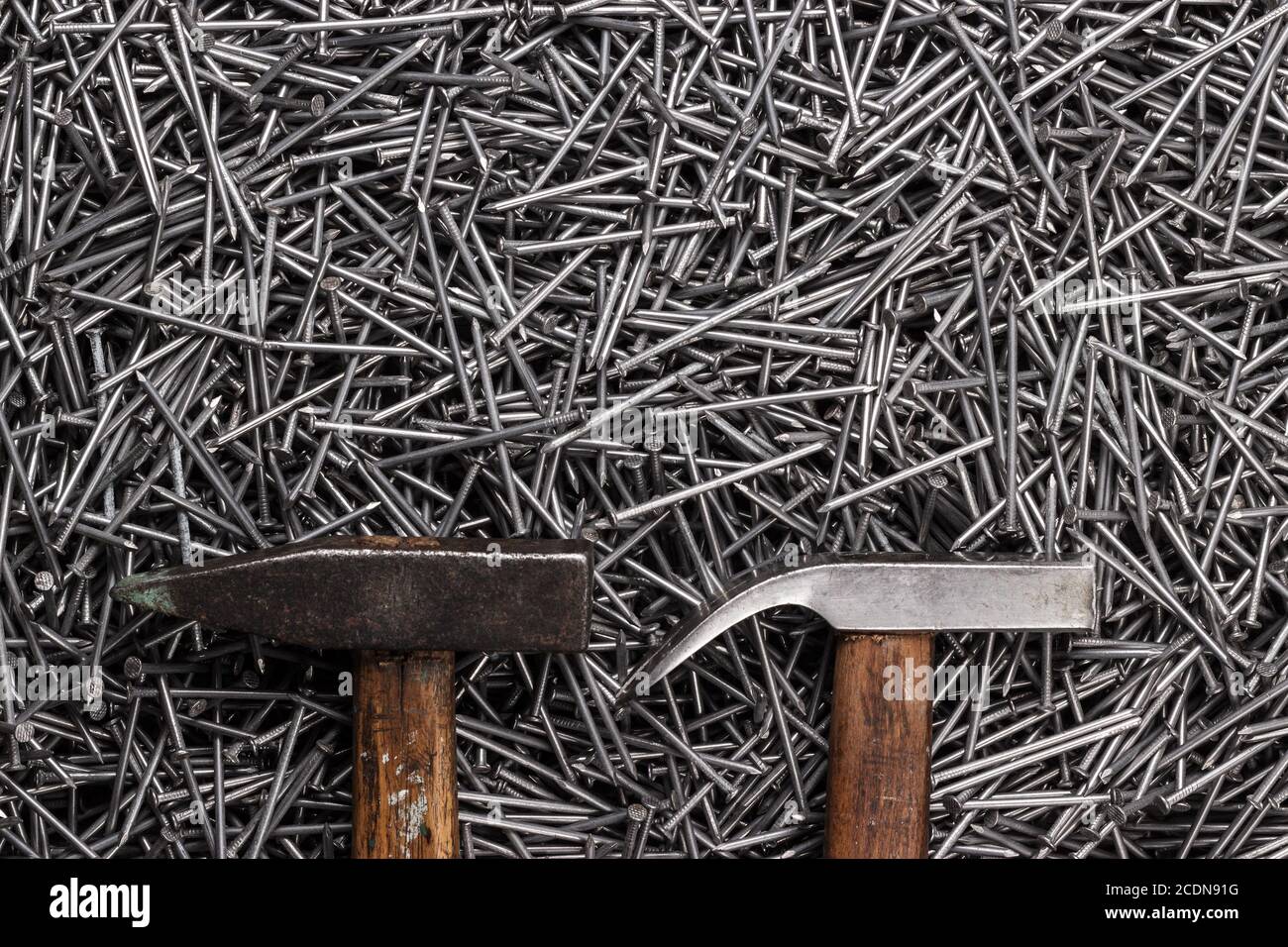 Old hammers hi-res stock photography and images - Alamy