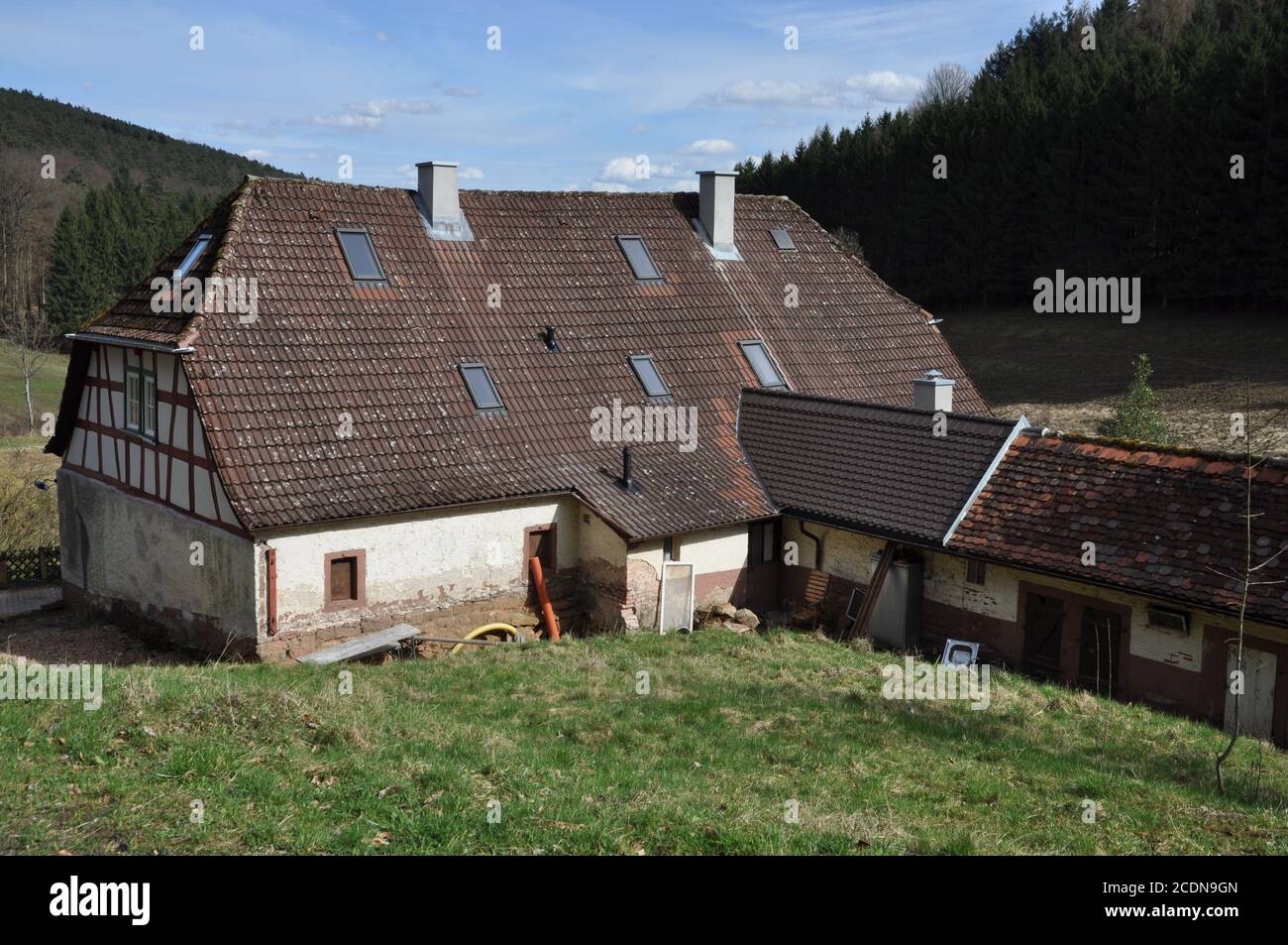 Vielbrunn-Brunnthal near Michelstadt Stock Photo - Alamy