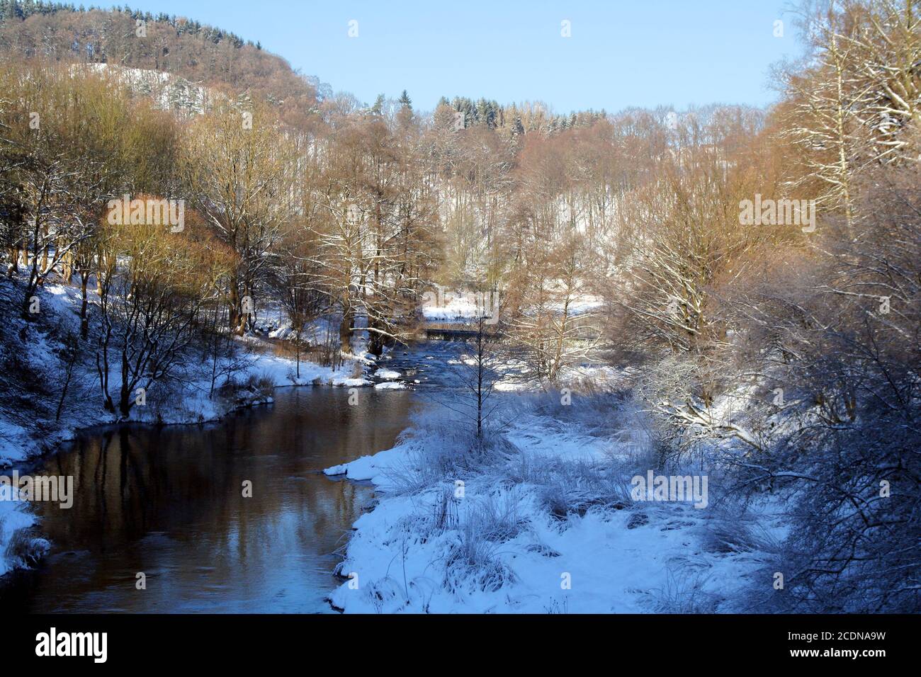 the river wupper, nrw, germany Stock Photo - Alamy