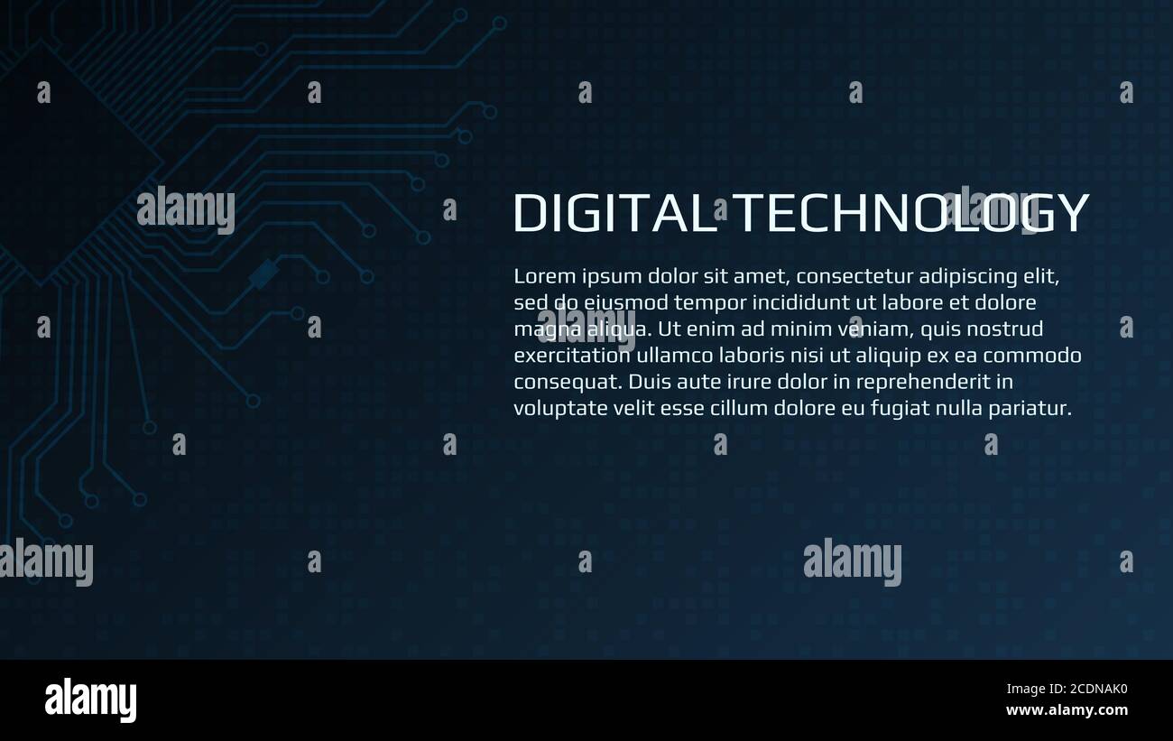 Abstract digital background template for websites, news or articles. A ...