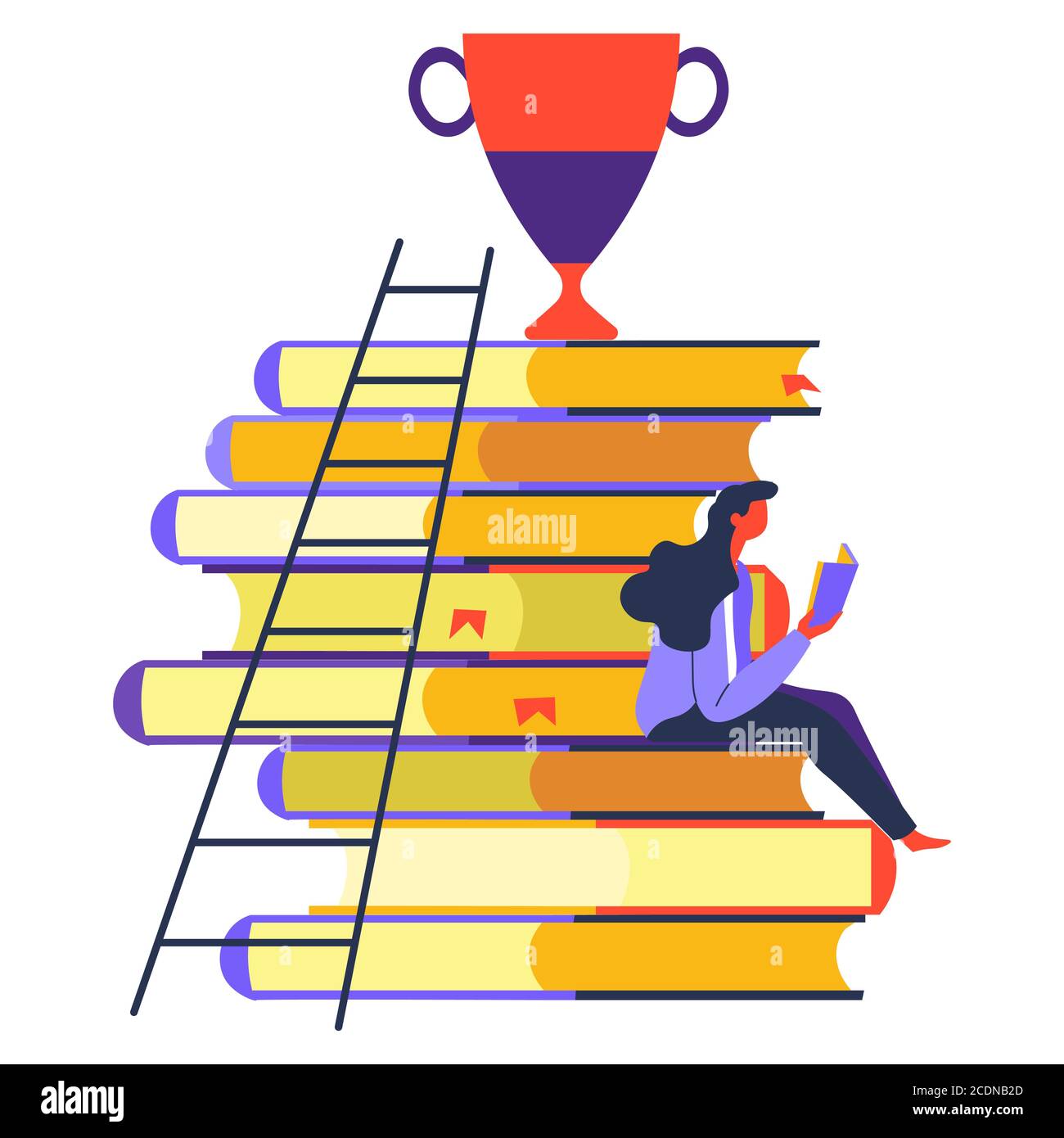 Developing your skills illustration hi-res stock photography and images ...