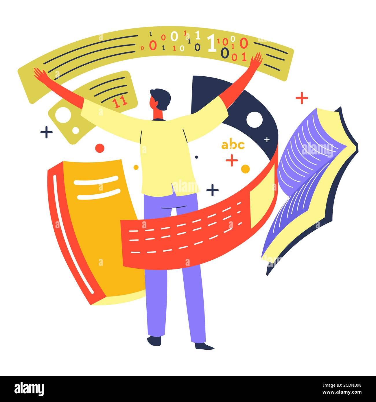 Teenage study math Cut Out Stock Images & Pictures - Alamy