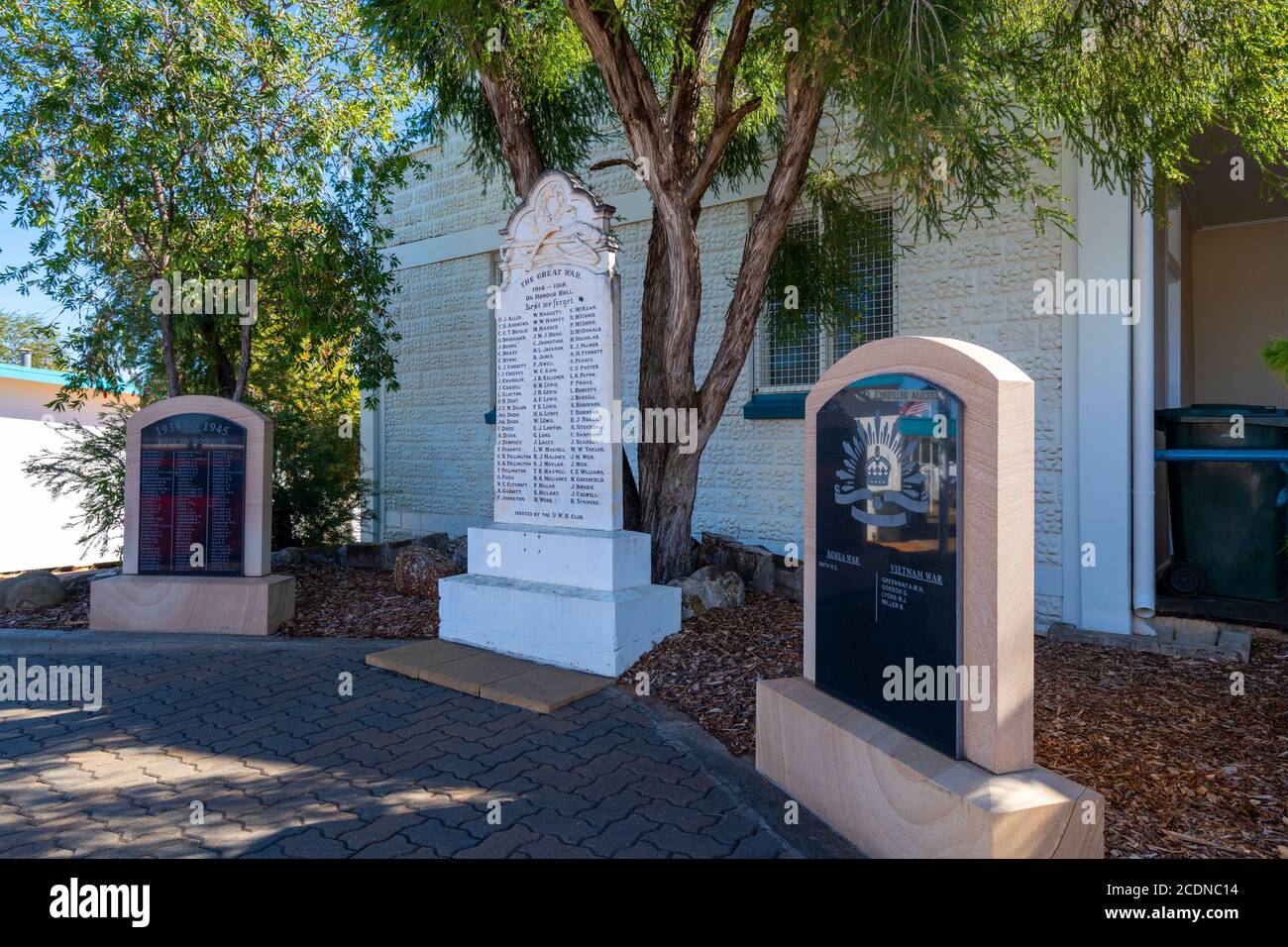 War Memorial, Augathella, Central West Queensland, Australia Stock ...