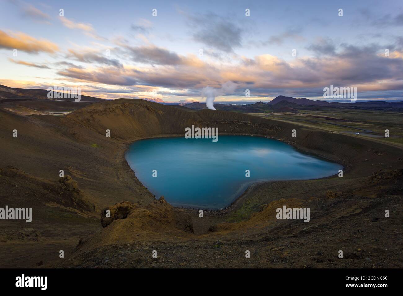 Krafla geothermal area Stock Photo - Alamy