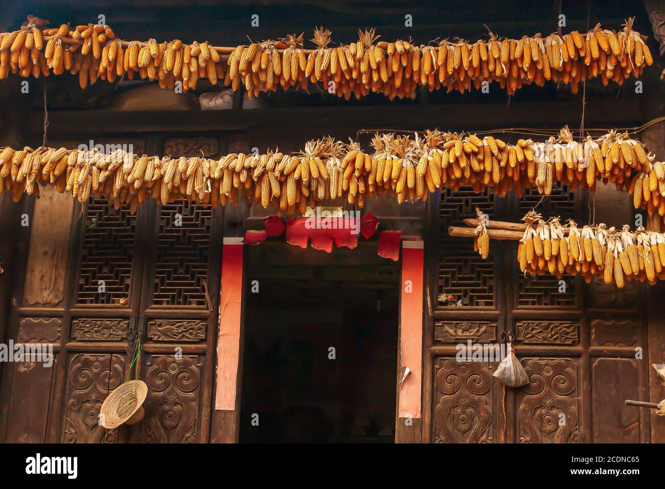 Agriculture china chinese drying hi-res stock photography and images ...