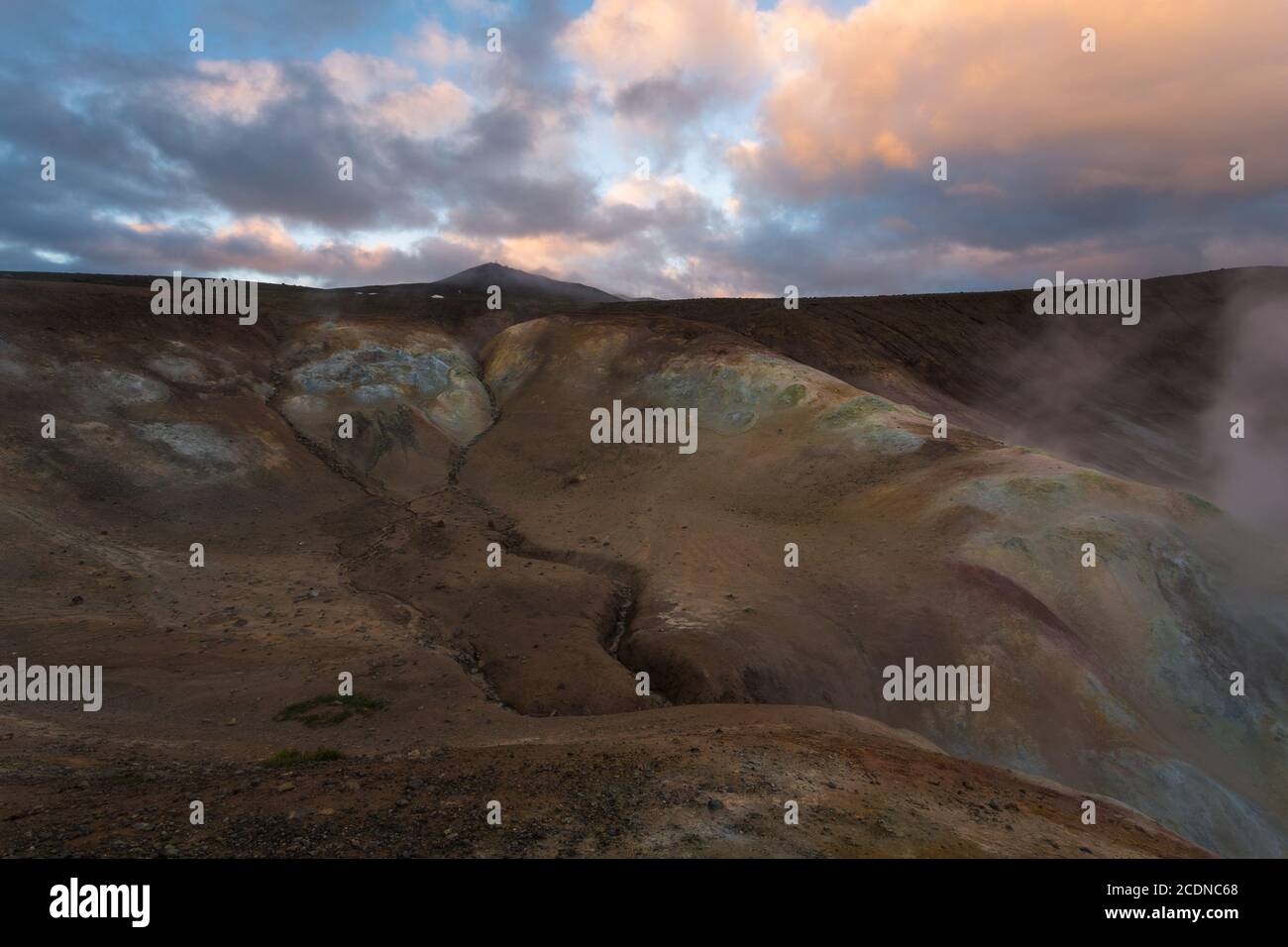 Krafla geothermal area Stock Photo - Alamy