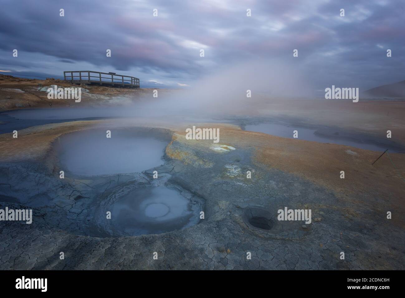 Krafla geothermal area Stock Photo - Alamy