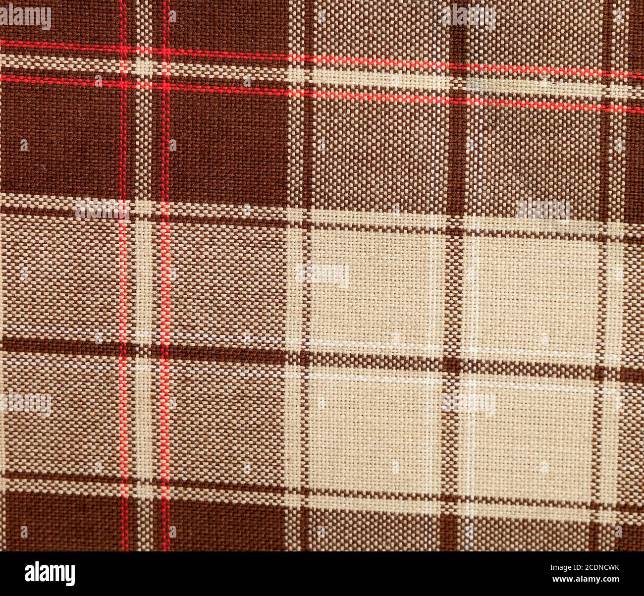 Check fabric background Stock Photo - Alamy