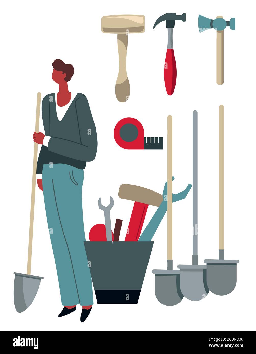 Hammer hardware shop Stock Vector Images - Alamy