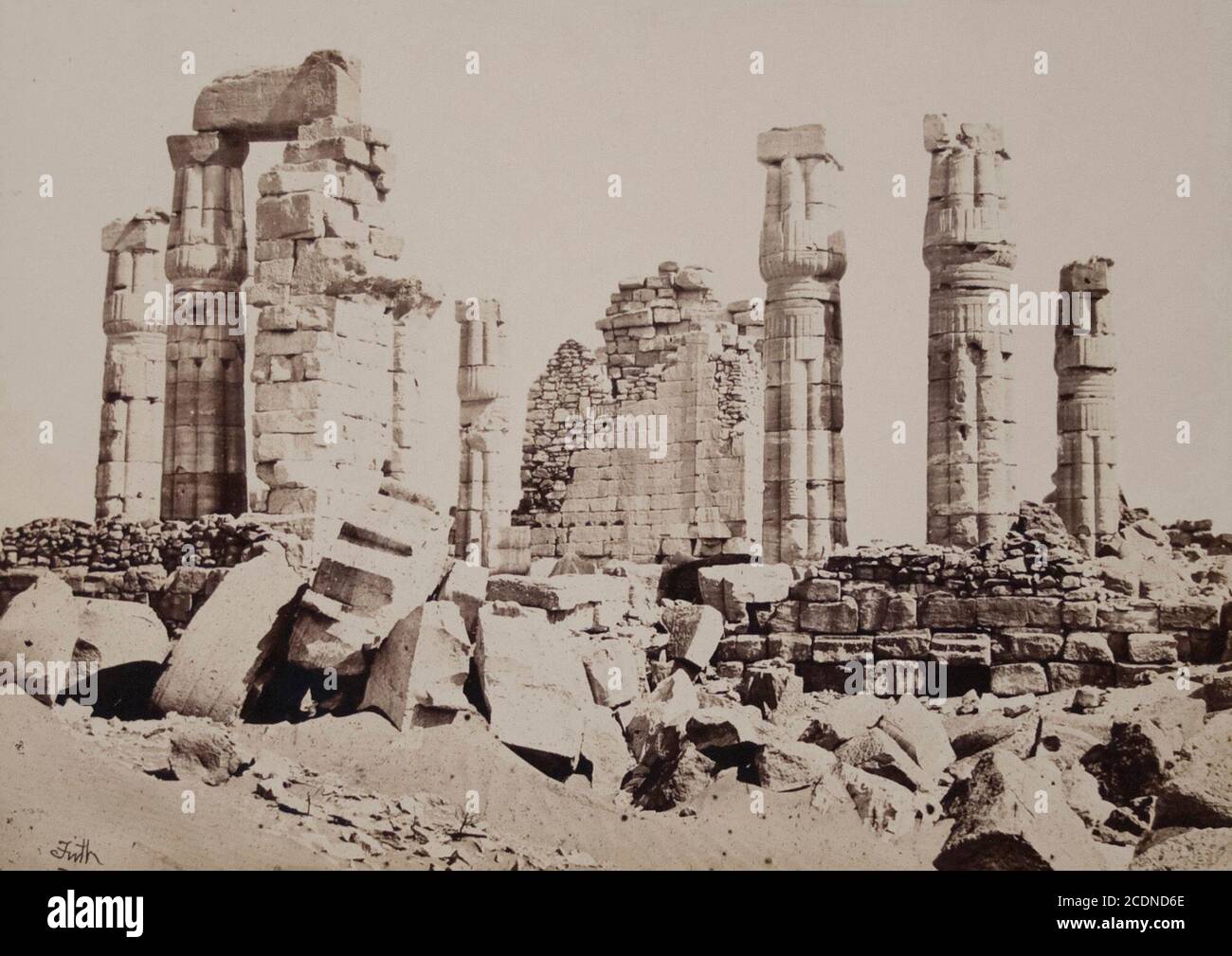 The Temple of Soleb, Ethiopia Stock Photo - Alamy