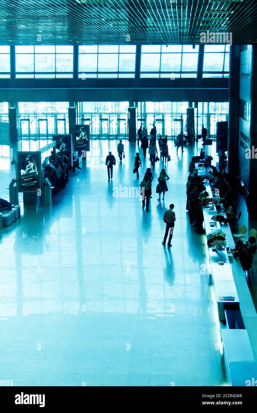 business center interior Stock Photo - Alamy