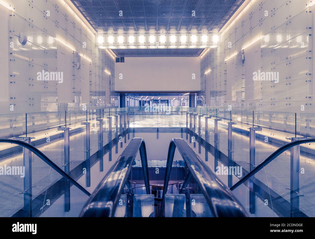 corridor of modern office building Stock Photo - Alamy