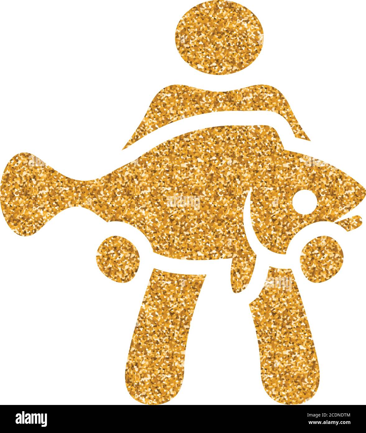 Person holding bass Stock Vector Images - Alamy