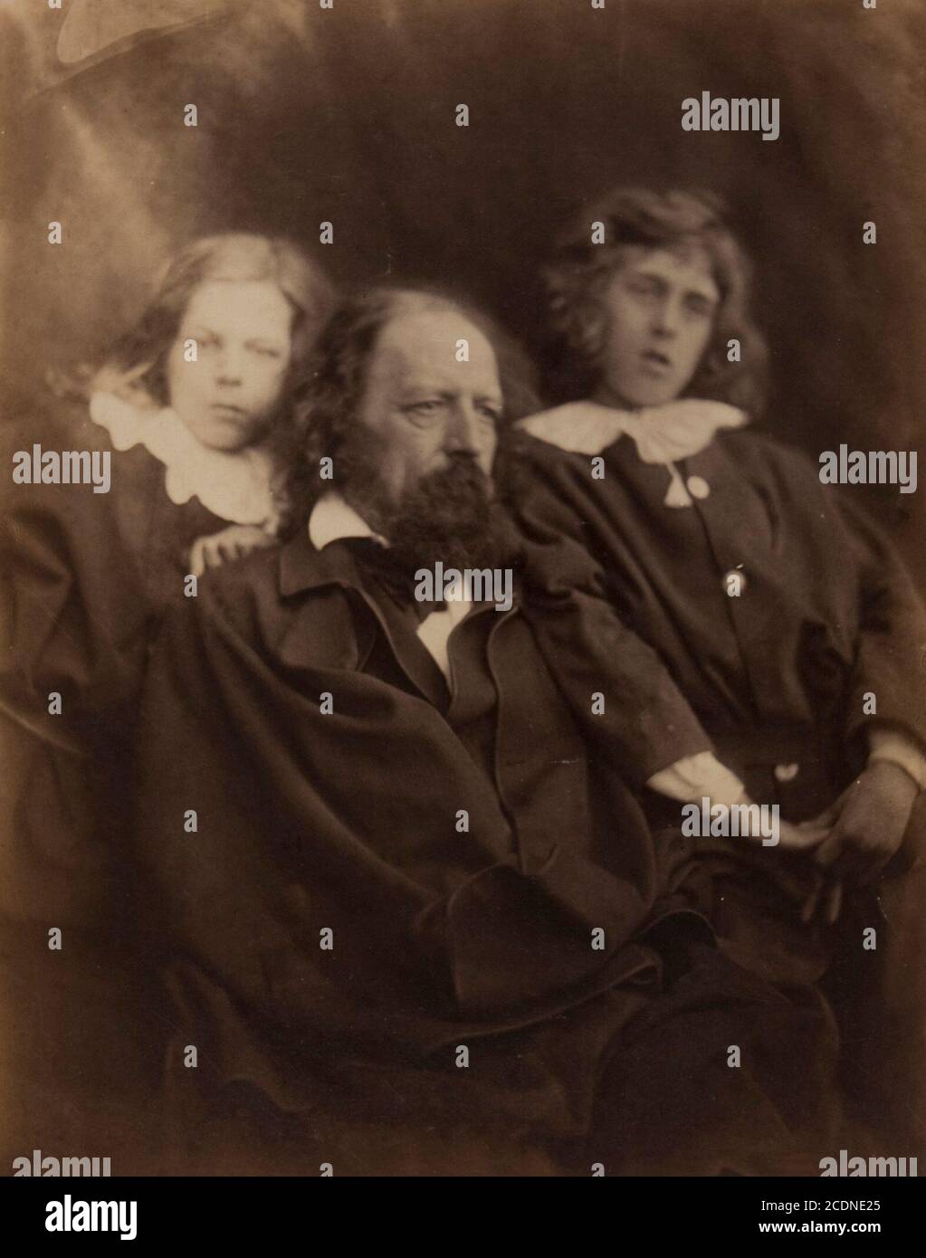 Alfred tennyson portrait photograph hi-res stock photography and images ...