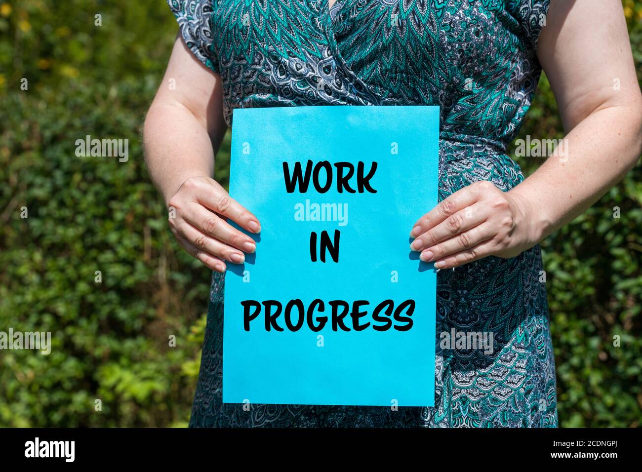 Work in Progress. The concept of personal development as well as a ...