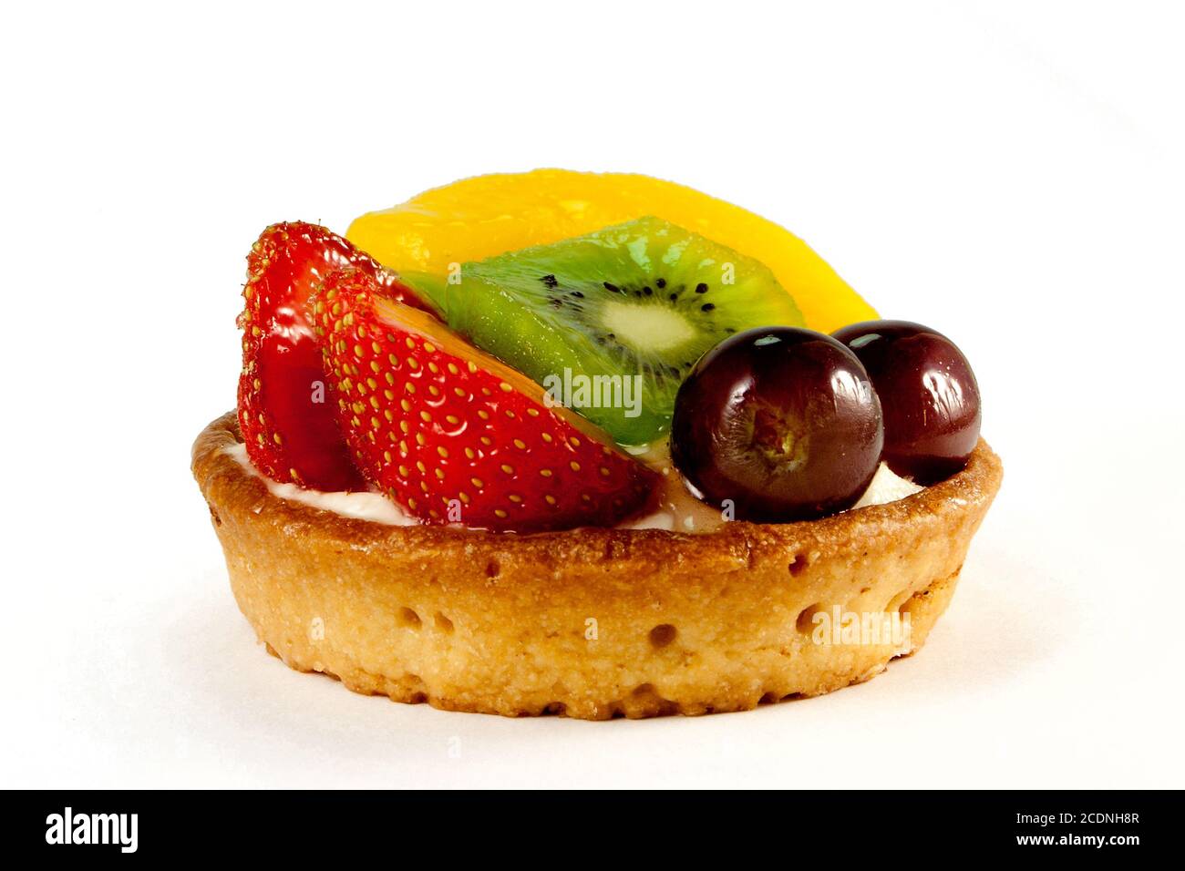 Fresh Fruit Pastry - 4 Stock Photo - Alamy