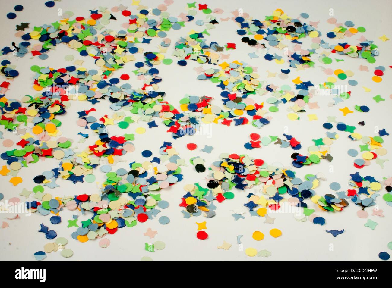 Carnival Colored Confetti Stock Photo - Alamy