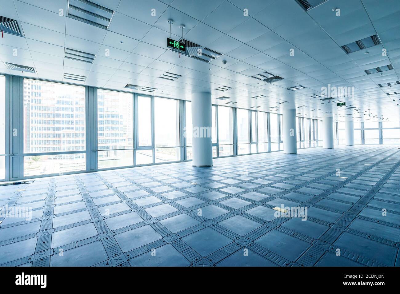interior of modern office building Stock Photo - Alamy