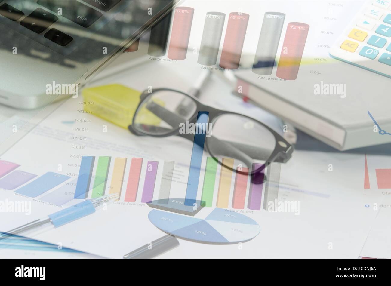 Business technology concept electronic documents hi-res stock ...