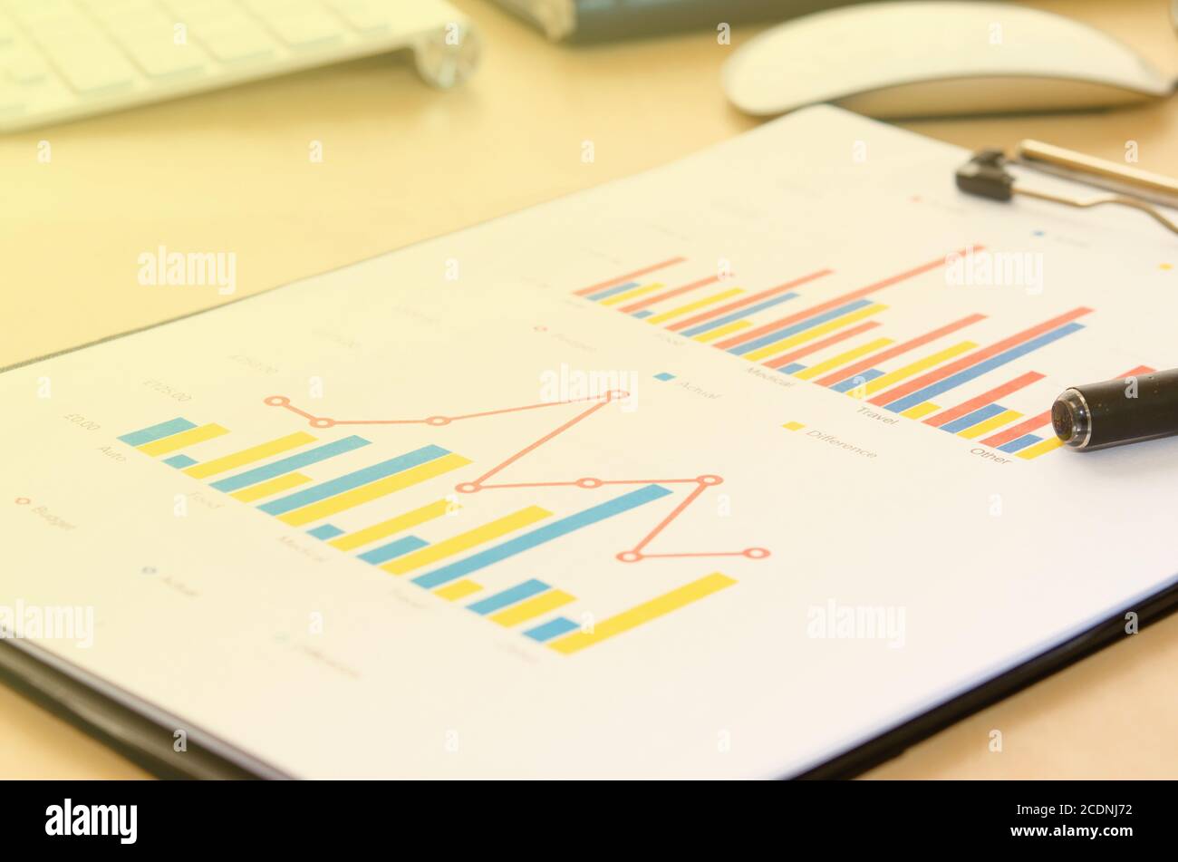 Charts and graphs hi-res stock photography and images - Alamy