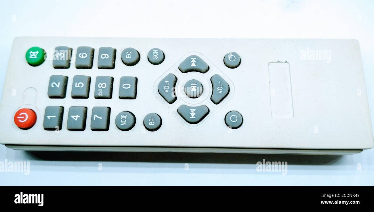 A picture of tv remote Stock Photo - Alamy