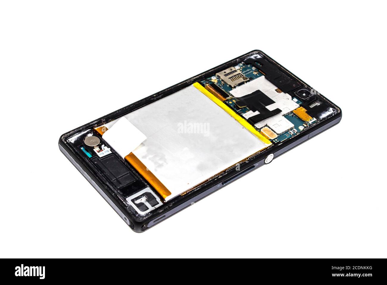 Side view perspective smartphone Cut Out Stock Images & Pictures - Alamy