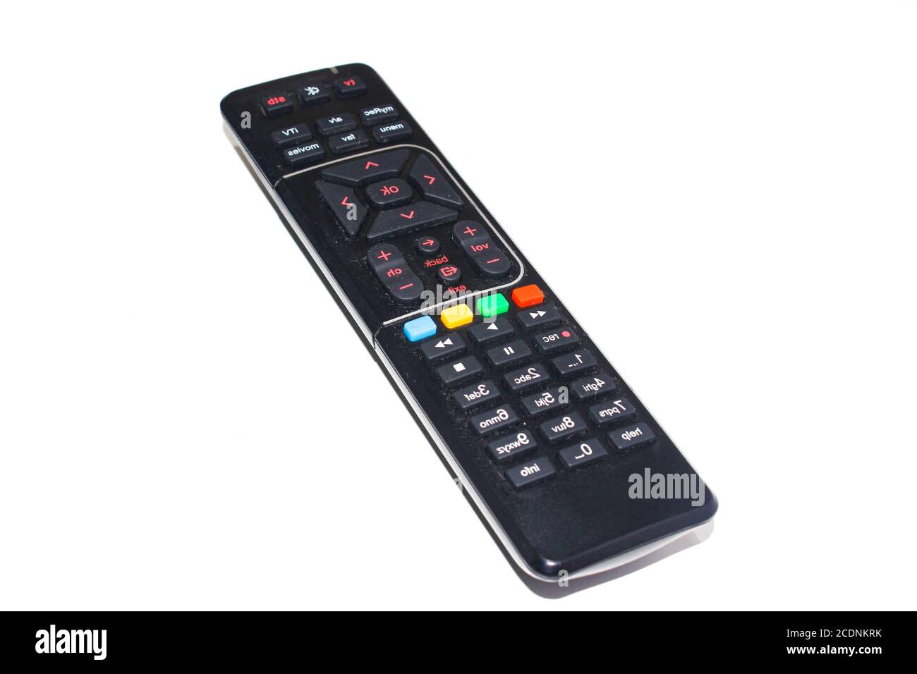 A picture of tv remote Stock Photo - Alamy