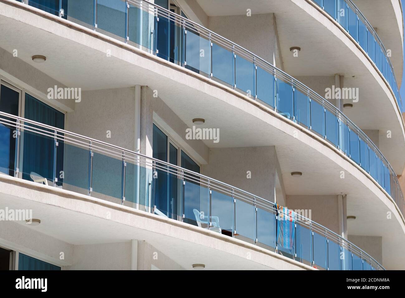 Modern circular building Stock Photo - Alamy