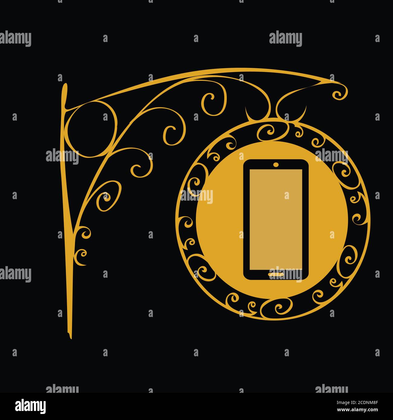 Phones logo sign hi-res stock photography and images - Alamy