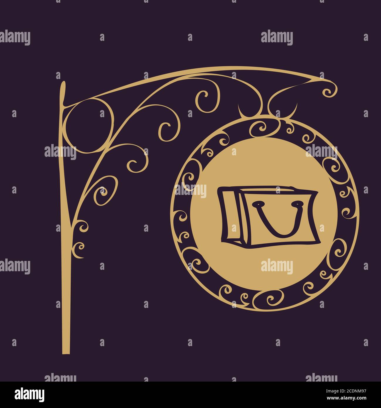 Vintage store sign hi-res stock photography and images - Alamy