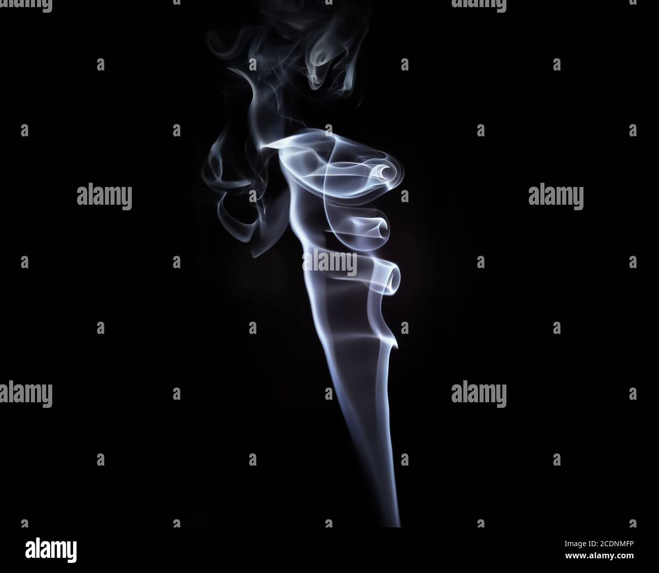 Abstract swirls of smoke Stock Photo - Alamy