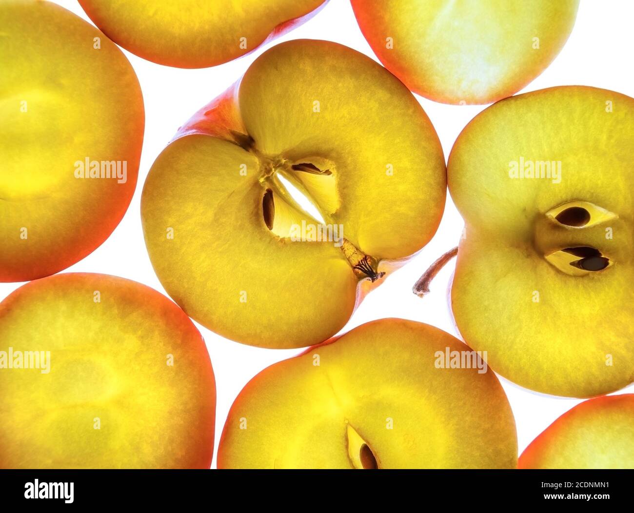 Cut apples hi-res stock photography and images - Alamy